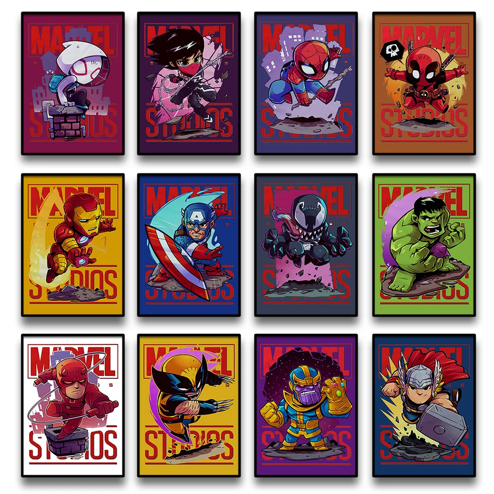 Klasik-filmler-Avengers-posterler-Marvel-kahraman-karakterler-kaptan ...