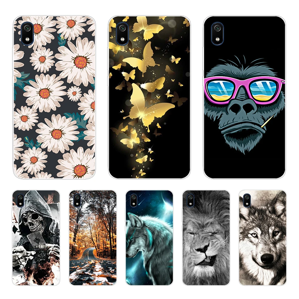 for-xiaomi-redmi-7a-cases-full-protection-soft-tpu-back-cover-on-redmi ...