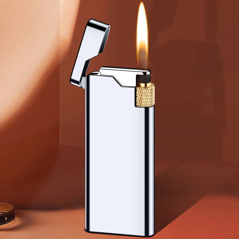 Encendedor-de-Metal-port-til-con-llama-abierta-para-hombre-Mini ...