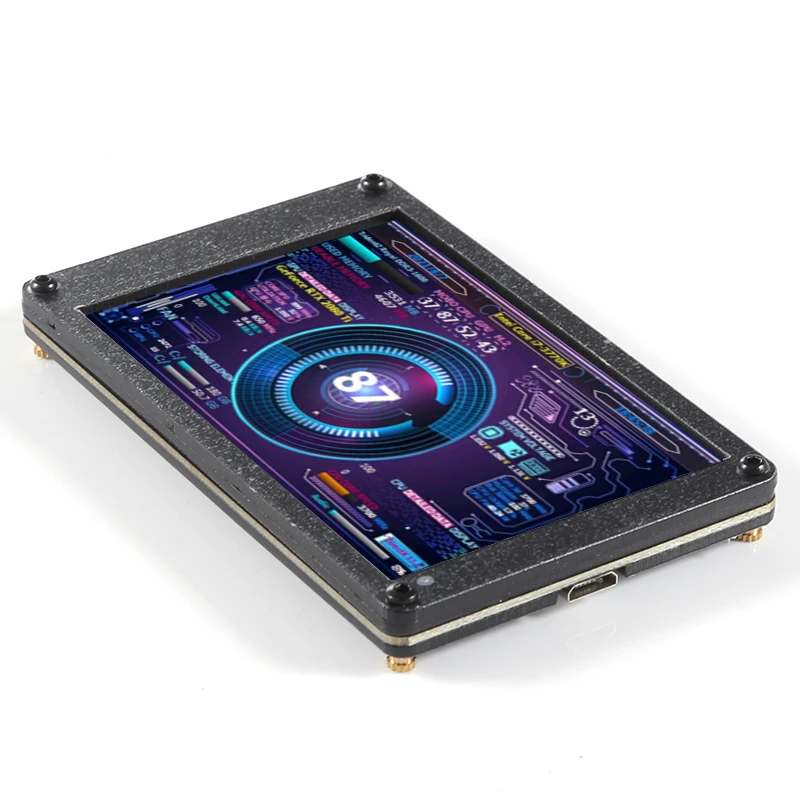 USB2 LCD AIDA64 Chassis Display Screen 3.5 Inch IPS LCD Monitor Display ...