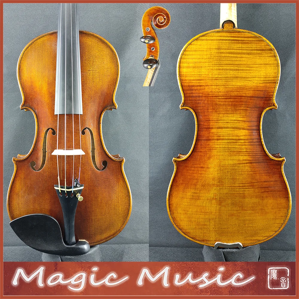 One-Piece-Back-Master-II-Level-Stradivarius-Violin-Size-4-4-3247 ...