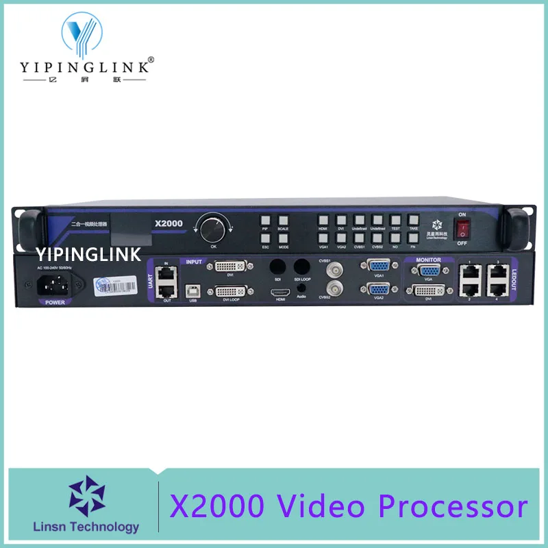 LINSN X2000 led video wall HD video processor scaler and splicer for ...