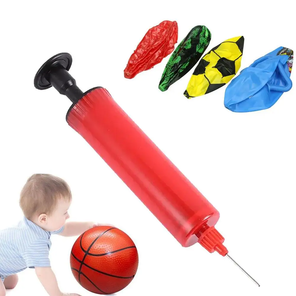 Portable Sports Ball Pump Mini Hand Air Pump Inflator Tool Pump Outdoor ...