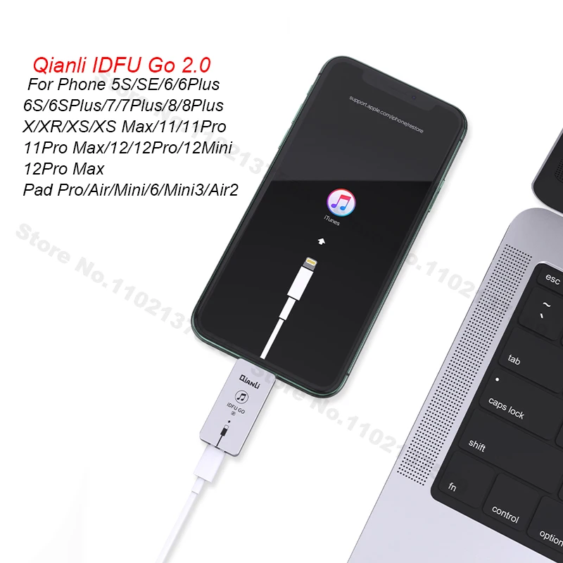 Qianli IDFU Go 2.0 빠른 복구 모드, 2.8 초 빠른 시작 DFU 장치, 아이폰 IOS 시스템 수리 도구, 데이터 ...
