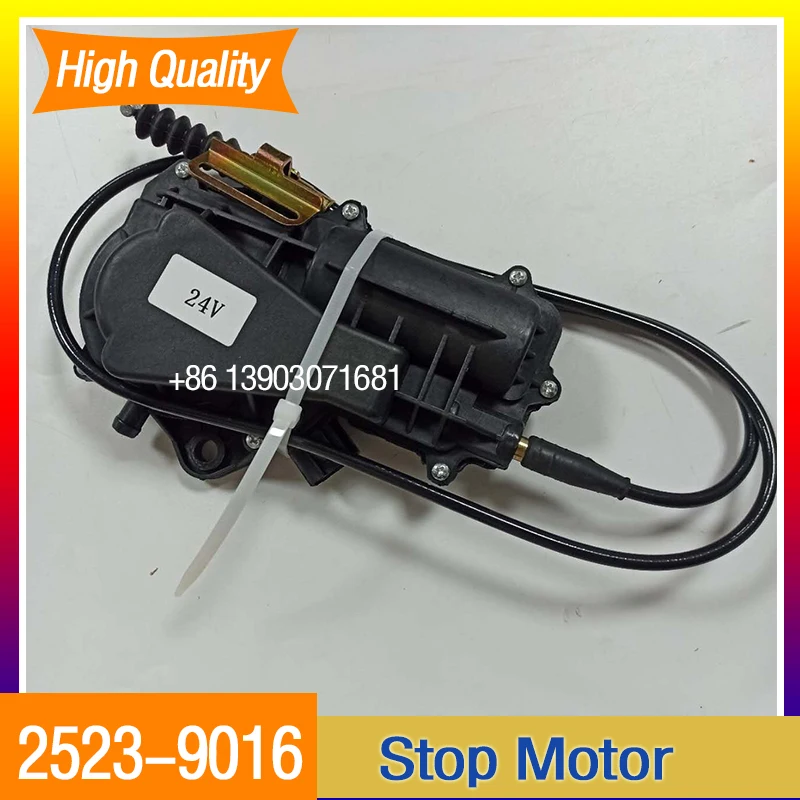 24V-Engine-Stop-Motor-2523-9016-for-Doosan-Daewoo-SOLAR-140W-V-340LC-7 ...