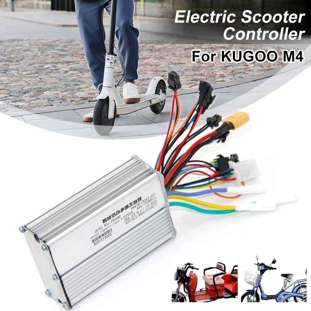 1PCS-Electric-Scooter-Intelligent-Brushless-Controller-48V-20A-Eectric ...