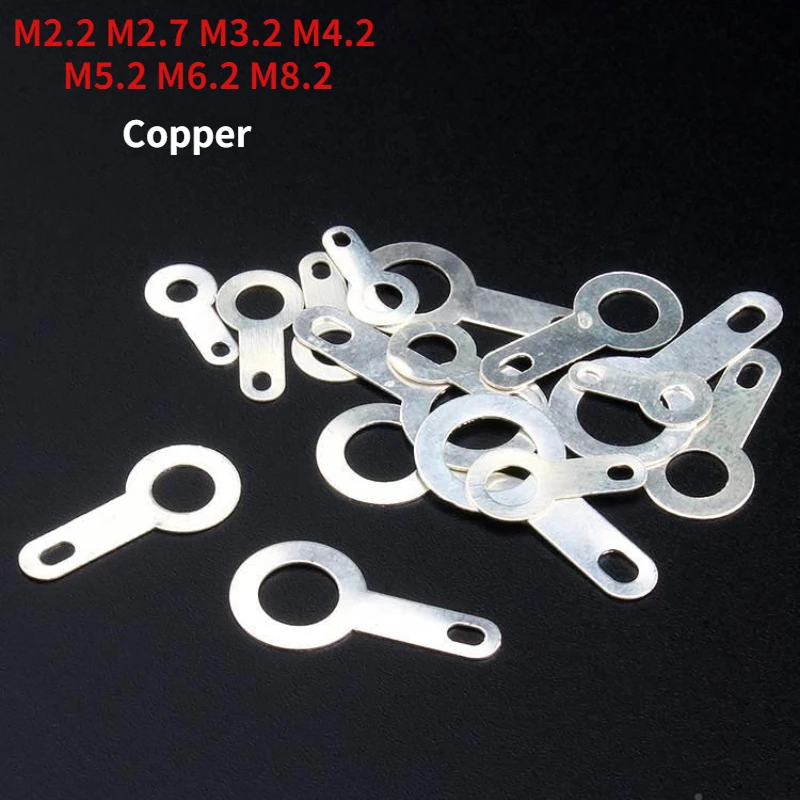 20-50pcs-Copper-Washer-Single-Head-Soldering-Terminal-M2-2-M8-2-PCB ...