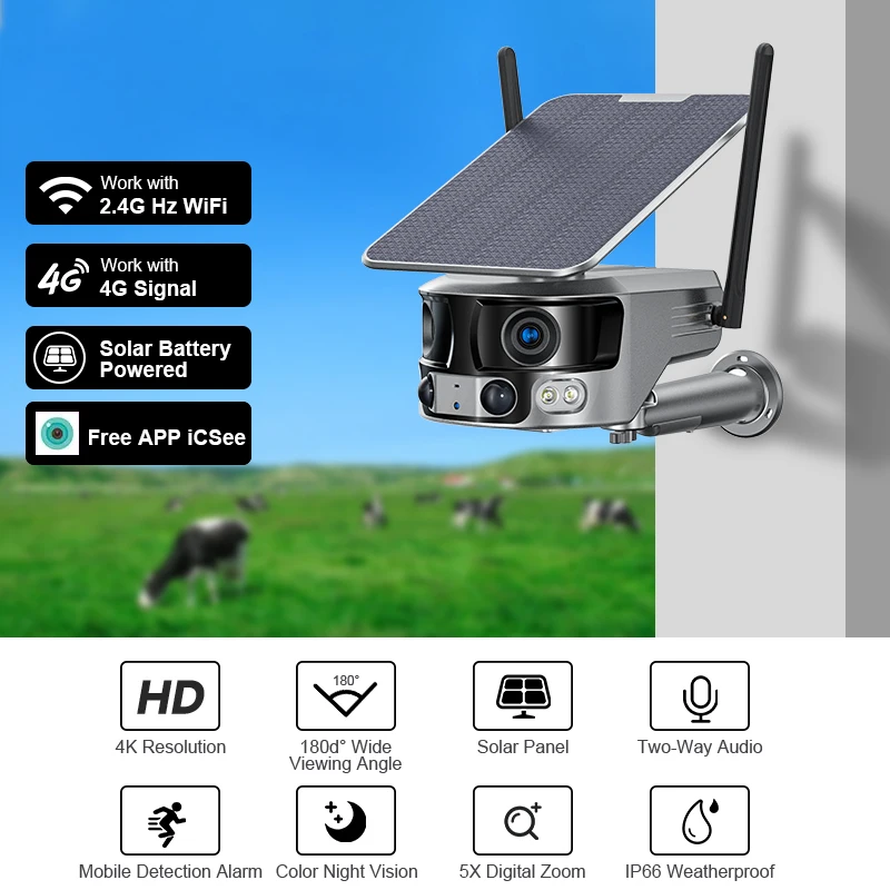 C-mera-Solar-profissional-com-Wi-Fi-4G-Dual-Lens-Zoom-4X-Painel-Solar ...