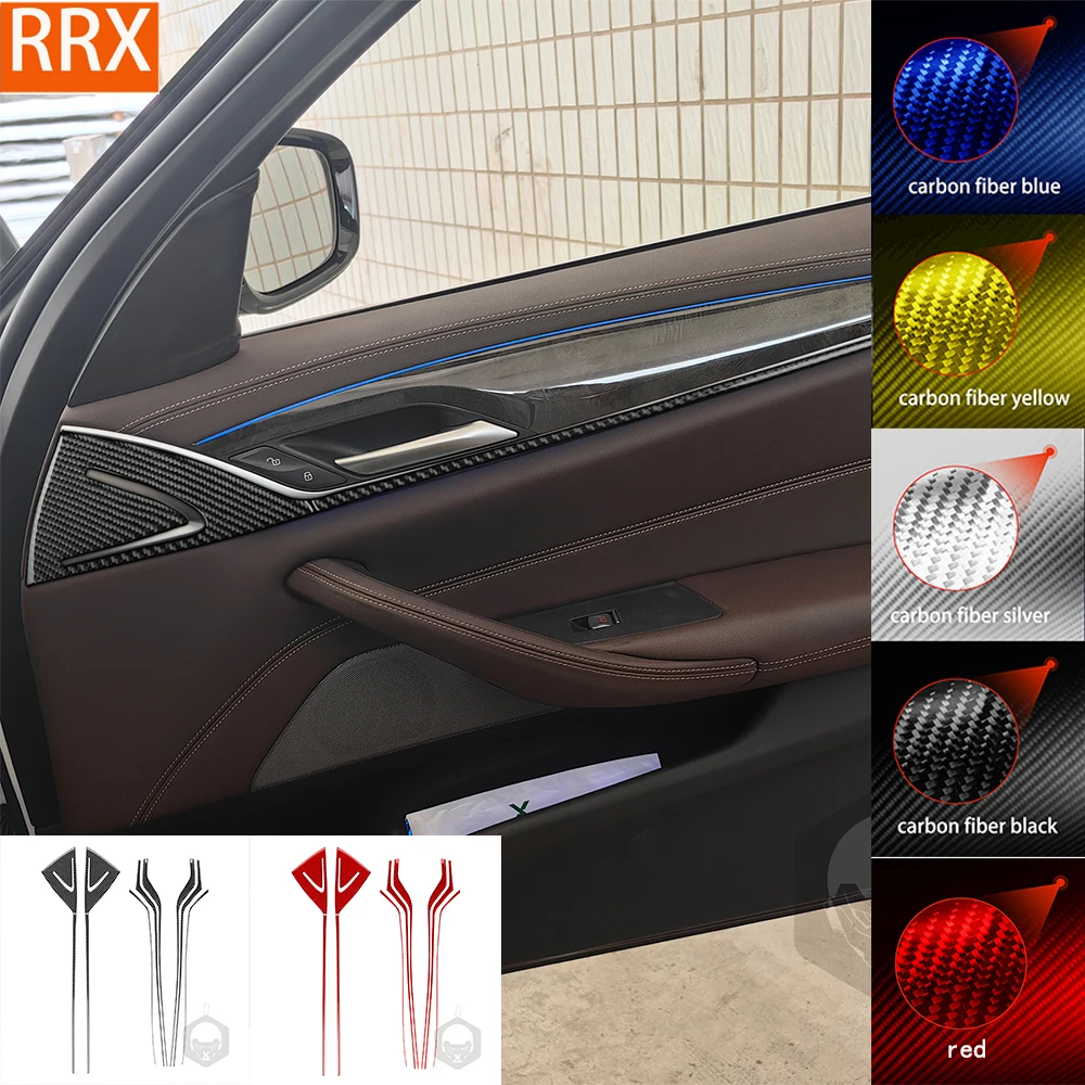 For BMW 5 Series G30 2016-2022 Door Panel Trim Strip Cover Tuning Soft ...