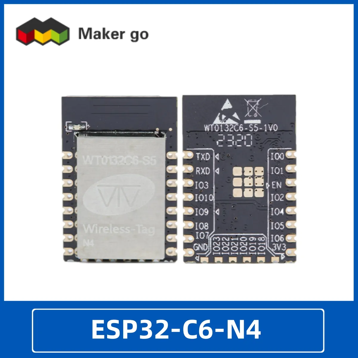 ESP32-C6-MINI-Compatible-with-ESP12F-WT0132C6-S5-WIFI6-Module-Embedded-Wireless-Network ...