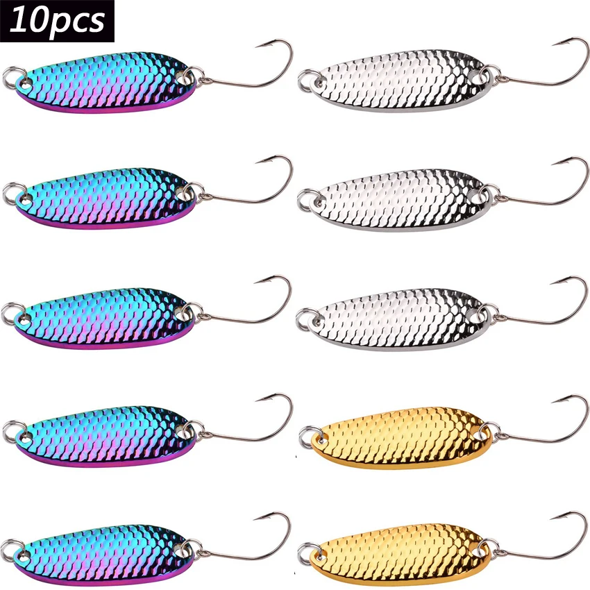 10pcs-Metal-Spoon-Lures-Baits-1-5g-2-5g-3-5g-5g-Spinner-Pesca-Stream ...