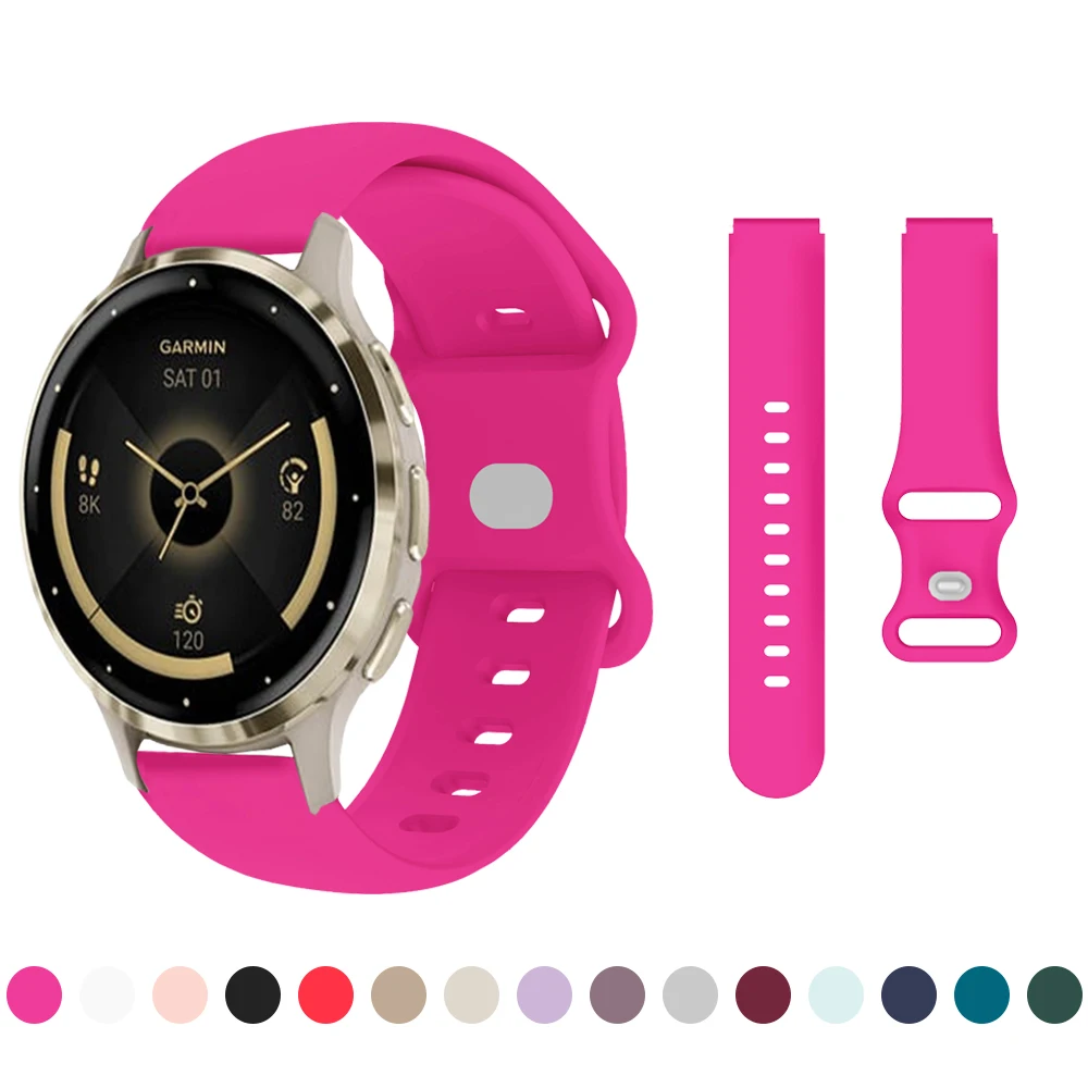 Band for Garmin Watch Venu 2S 3S Running Breathable Wristband for ...