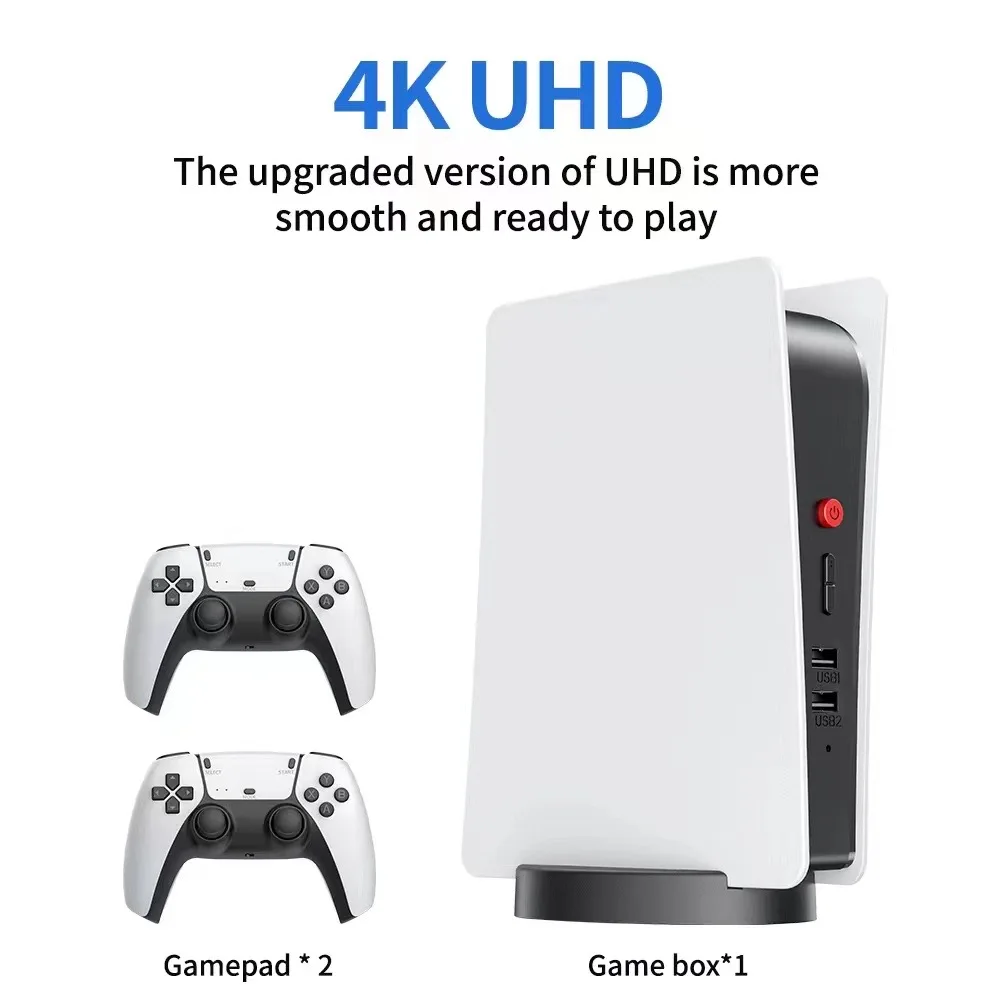 Nueva consola de videojuegos HD 4K P5 para el hogar, doble mando inalámbrico, Retro, estación de ...