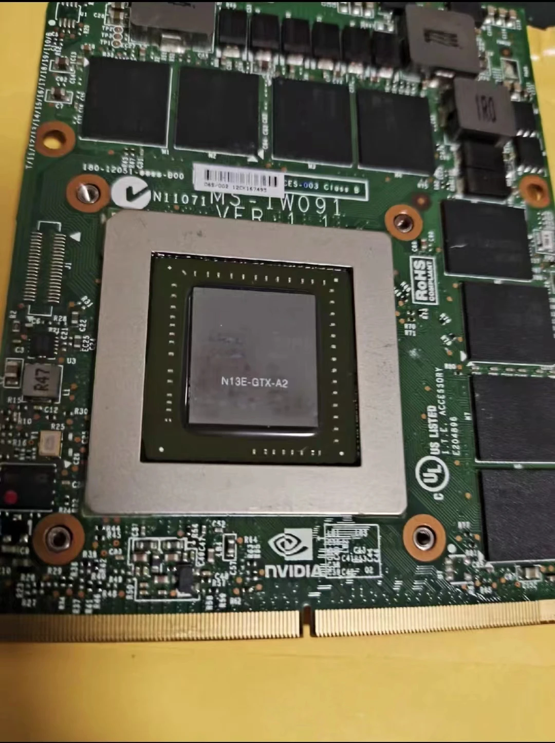 GTX680M GTX 680M N13E-GTX-A2 Graphic Card For DELL Alienware M15X M17X ...