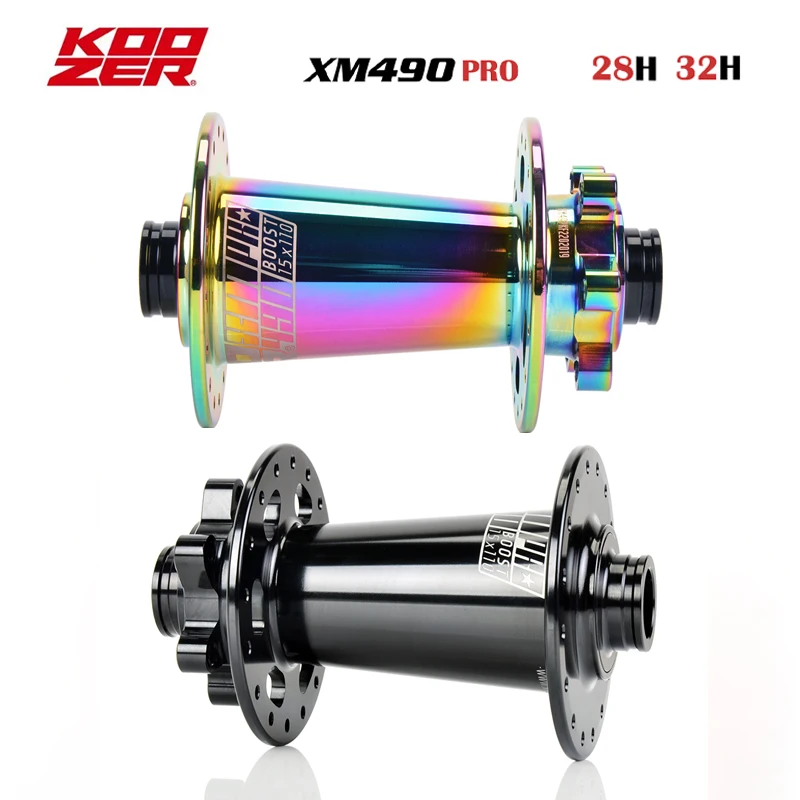 KOOZER-XM490-PRO-BOOS-MTB-Front-Hubs-110x15mm-Mountain-bike-6-Bolts ...