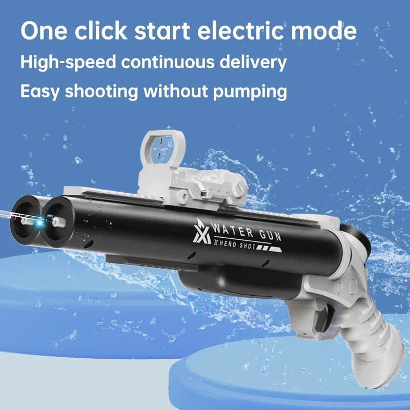 Electric-Shotgun-Water-Pistol-Toy-Automatic-Water-Gun-Continuous ...