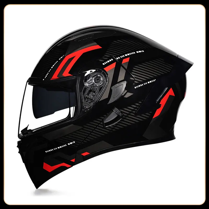 Dual-Lens-Motorcycle-Helmet-Motorbike-Modular-Motocross-Moto-Crash-Full ...