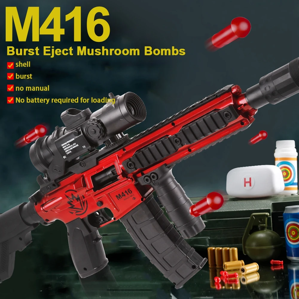 Electric M416 Rifle With Shell Ejecting Soft Bullet Gun –, 51% OFF