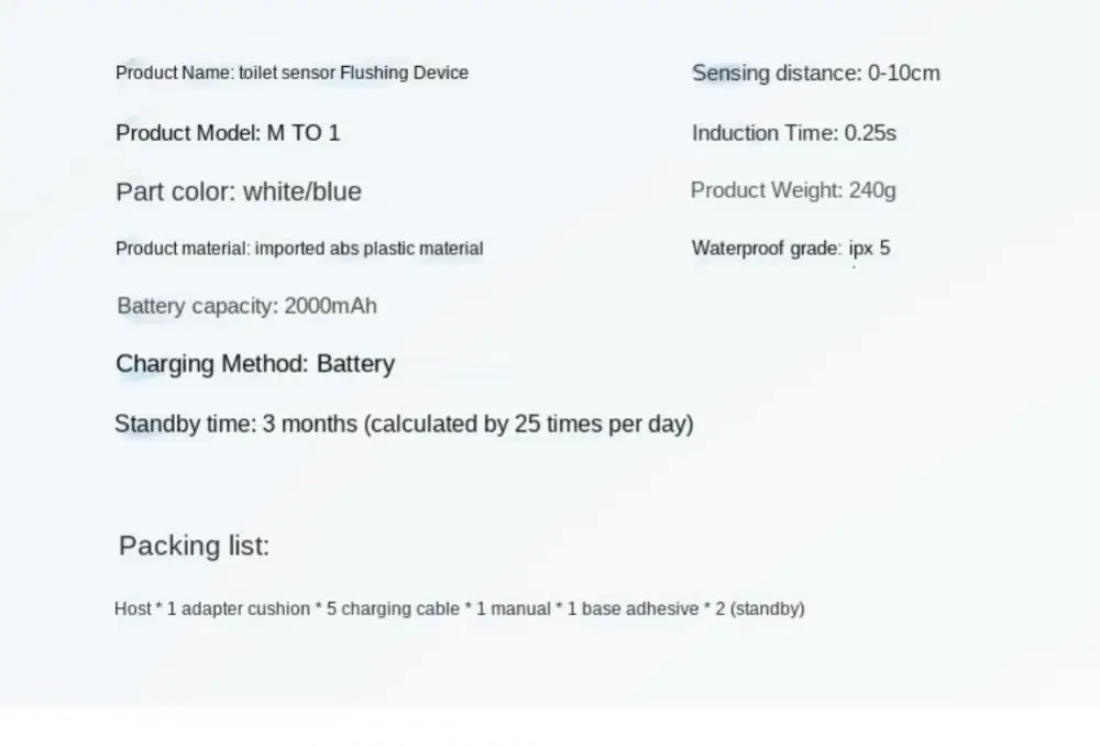 Buy Smart Toilet Sensor Flusher at the Best Price on MeanBuy