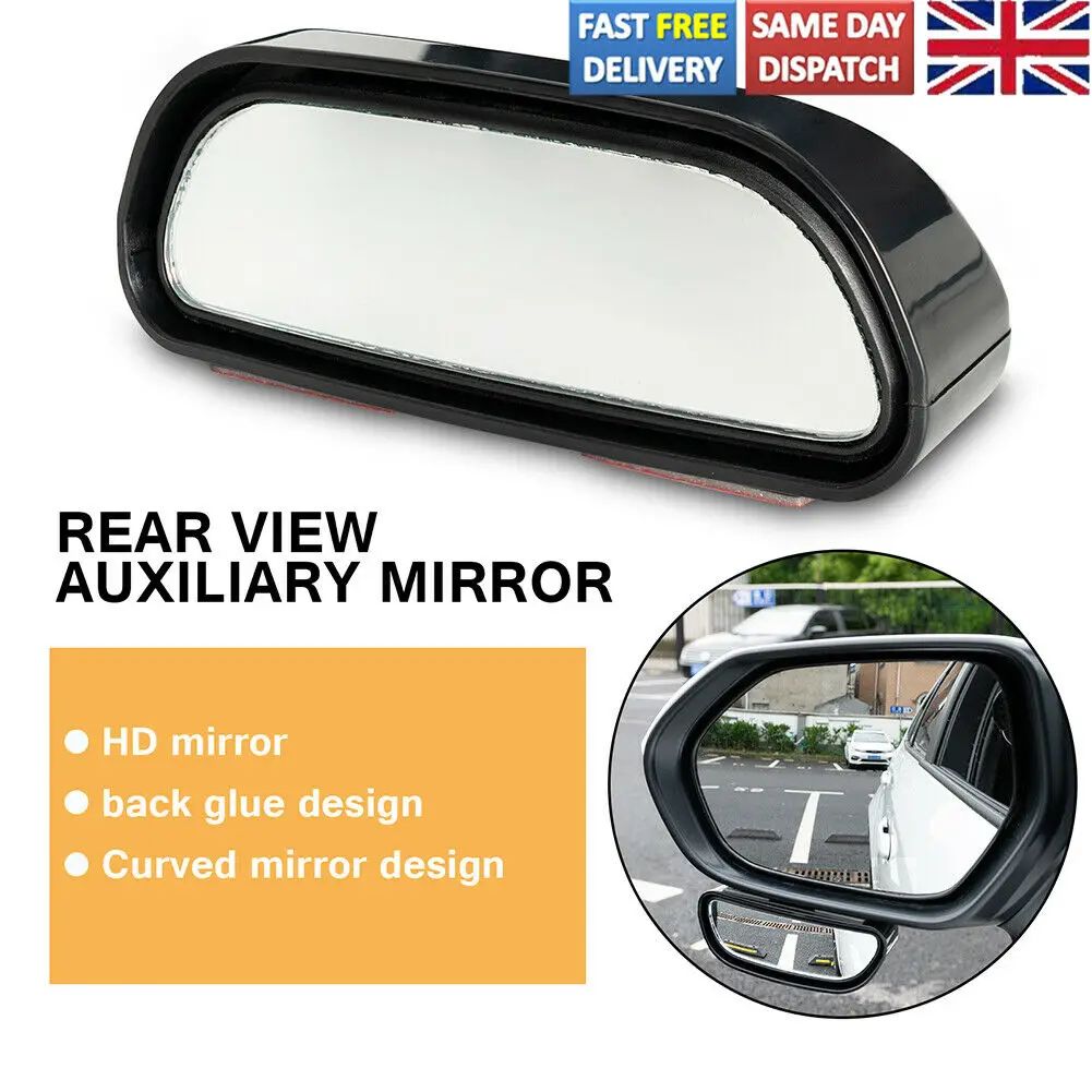 Universal-Blind-Spot-Mirror-Adjustable-Car-Towing-Reversing-Driving-HD ...