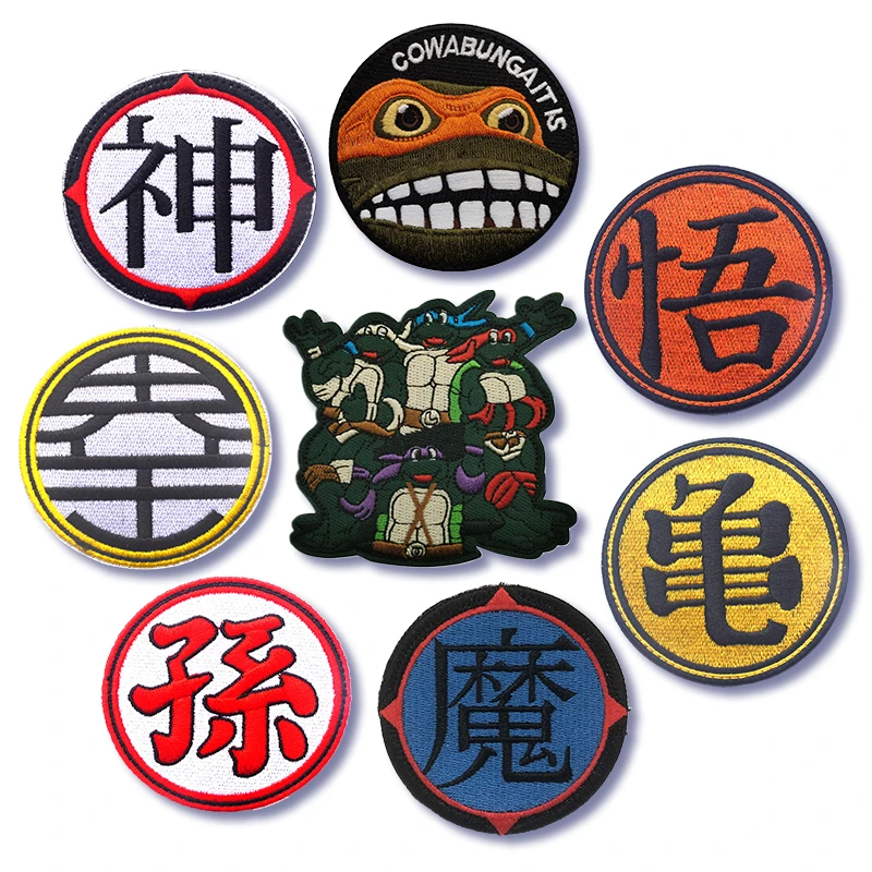 Tactical-Patches-3D-Embroidery-Patches-for-Clothing-Japan-Badge-Hook ...
