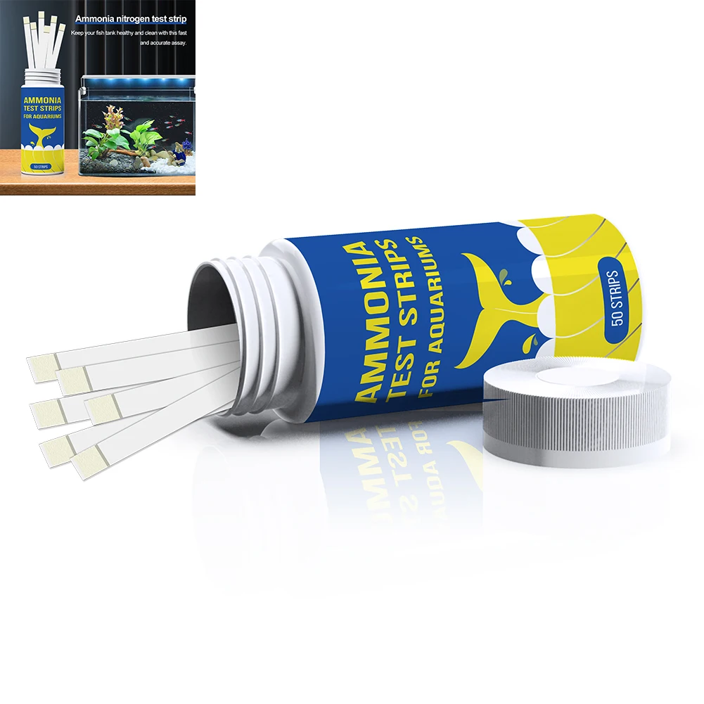 50pcs-Ammonia-Nitrogen-Test-Paper-Accurate-Water-Quality-Test-Strips ...