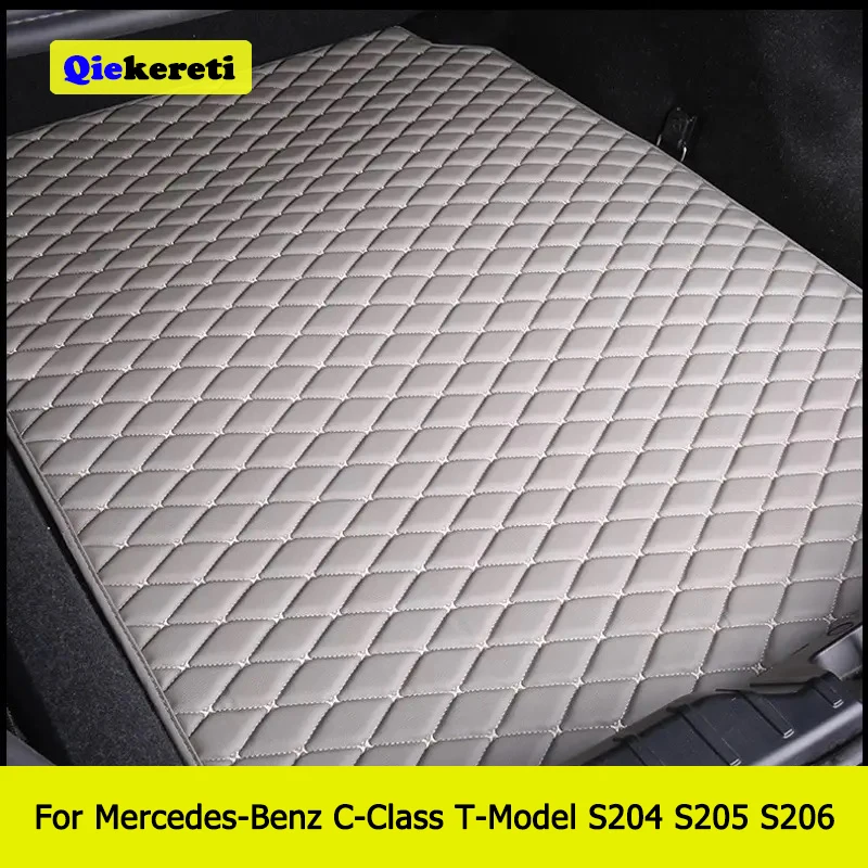 QIEKERETI-Custom-Car-Trunk-Mat-For-Mercedes-Benz-C-Class-T-Model-S204 ...