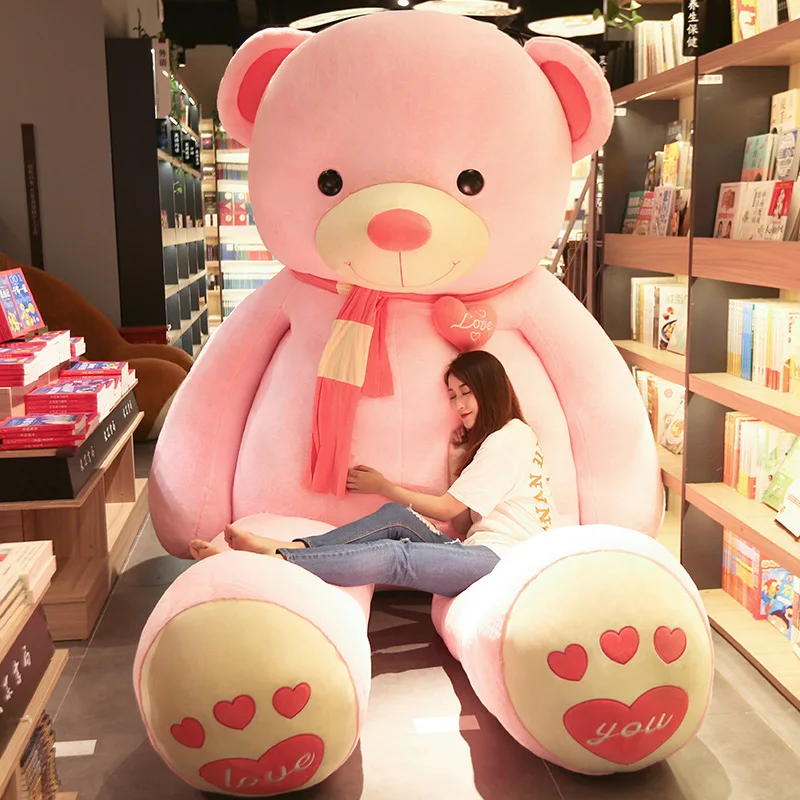 Children-Teddy-Empty-Toy-Girl-Baby-Pillow-Scarf-Giant-80-200cm-Bear ...