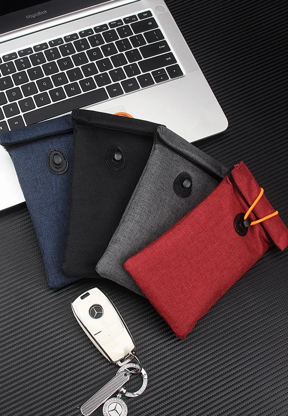 Mobile-Phone-RF-Car-Key-FOB-Faraday-Bag-Signal-Blocking-Anti-Radiation ...