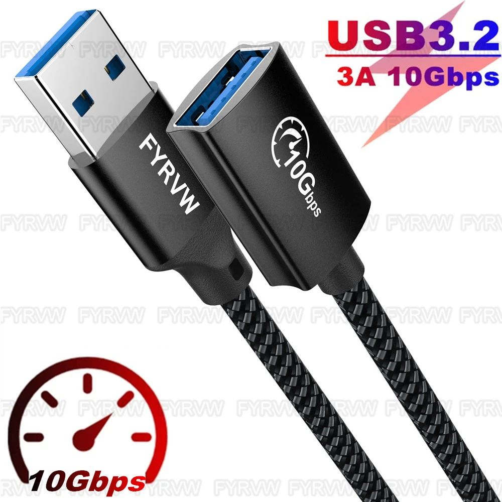 USB3-2-Extender-Cable-USB-C-10Gbps-OTG-Cable-Flash-Drive-Extension ...