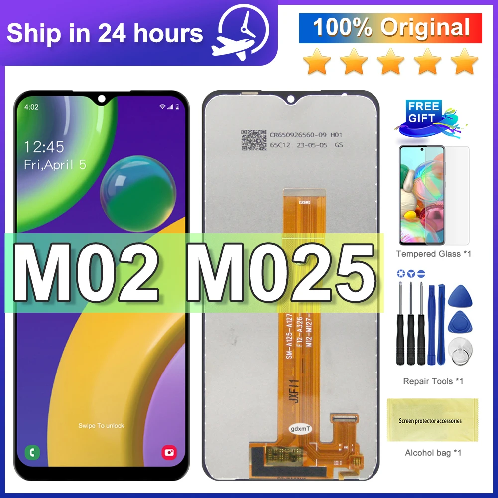 6-5-NEW-Original-For-Samsung-Galaxy-M02-LCD-SM-M022F-SM-M022F-DS ...