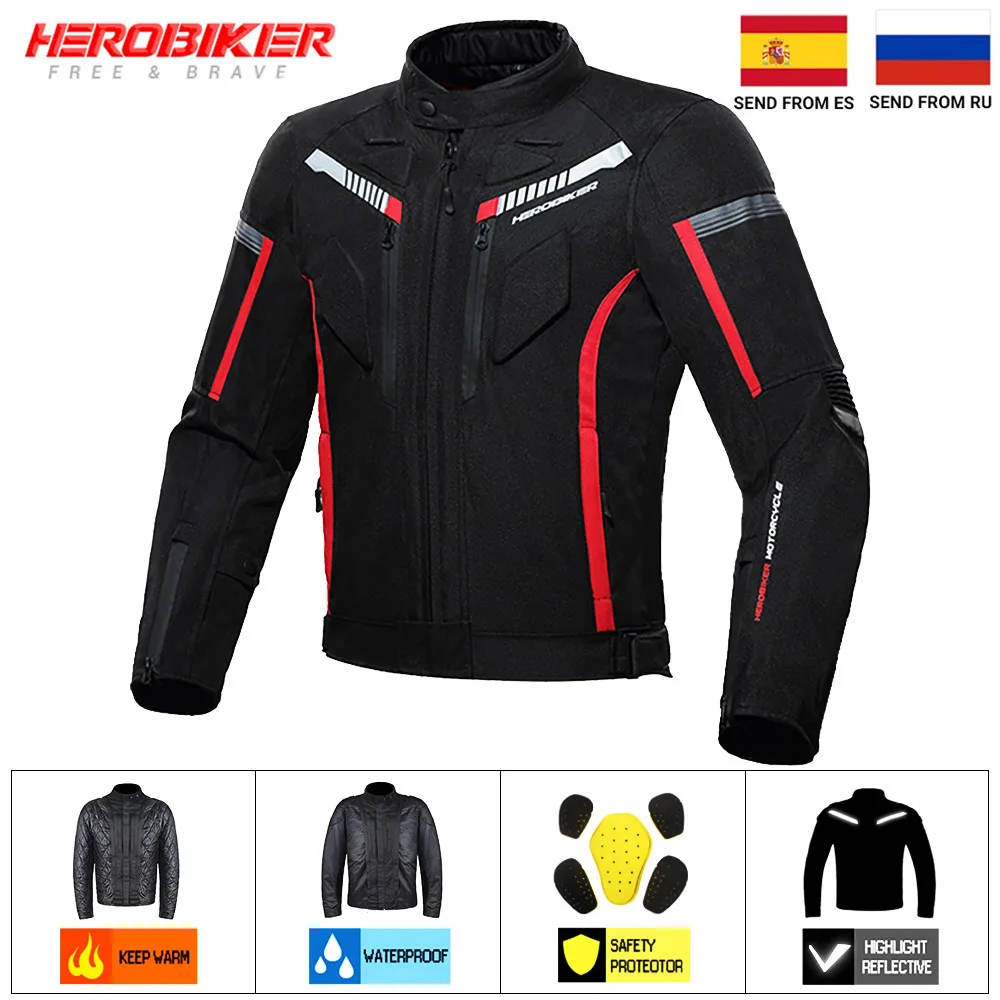 HEROBIKER-Motorbike-Jacket-Waterproof-Motorcycle-Jacket-Moto-Jacket ...