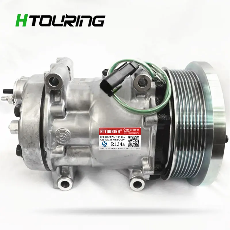 excavator-part-24-Voltage-Truck-Air-AC-Compressor-For-Cater-1630872 ...