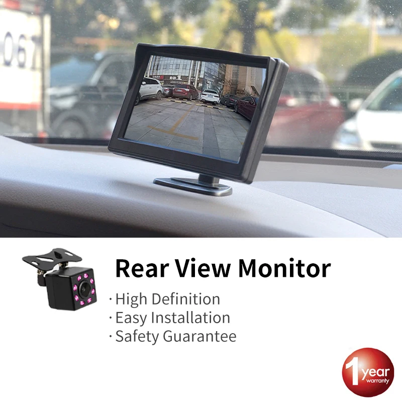 Monitor-lcd-para-carro-5-familiar-tela-digital-16-9-800-480-2-vias ...