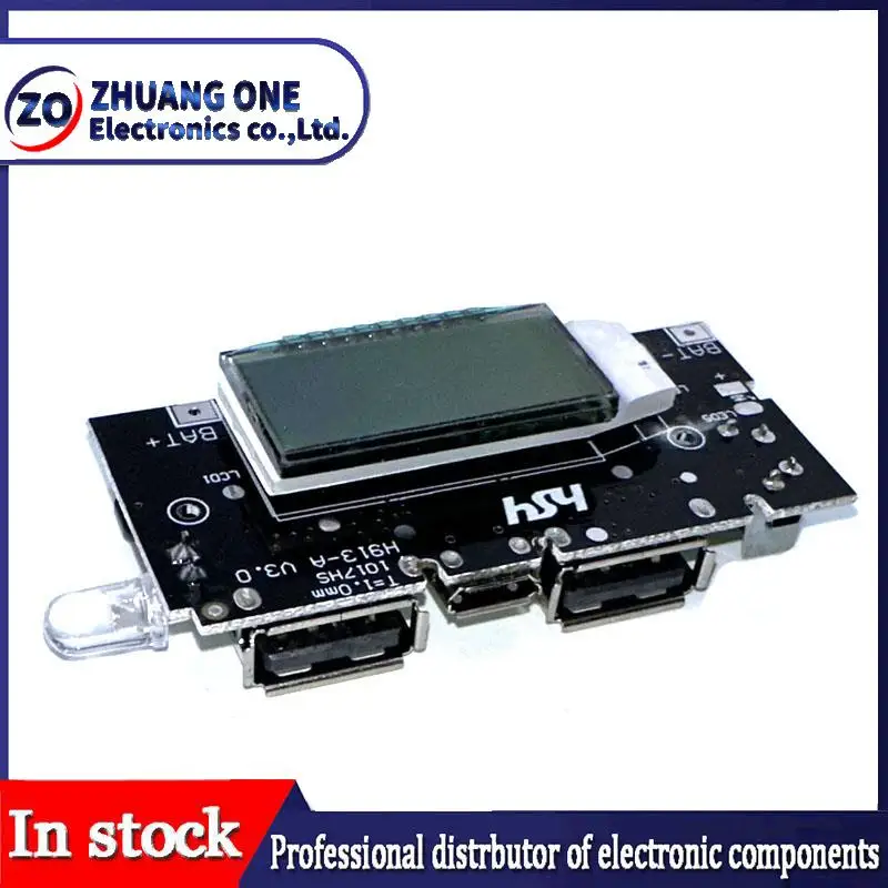 Dual USB 18650 Battery Charger PCB Power Module 5V 1A 2.1A Mobile Power ...