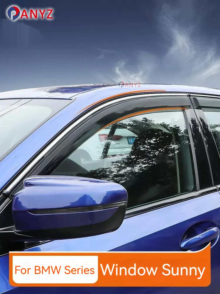 Car-Styling-Window-Visor-Car-Rain-Shield-Deflectors-Awning-Trim-Cover ...