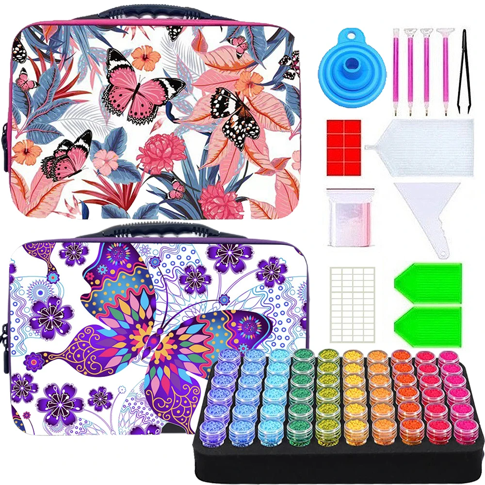 5D DIY Diamond Painting Storage Containers 60 Slots Diamond Art ...