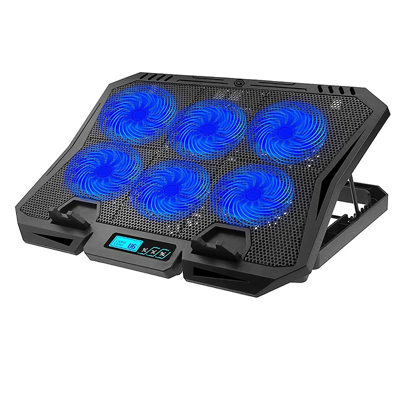 Gaming-Laptop-Air-Cooler-Stand-Suporte-para-Notebook-4-F-s-Cooling-Fan ...