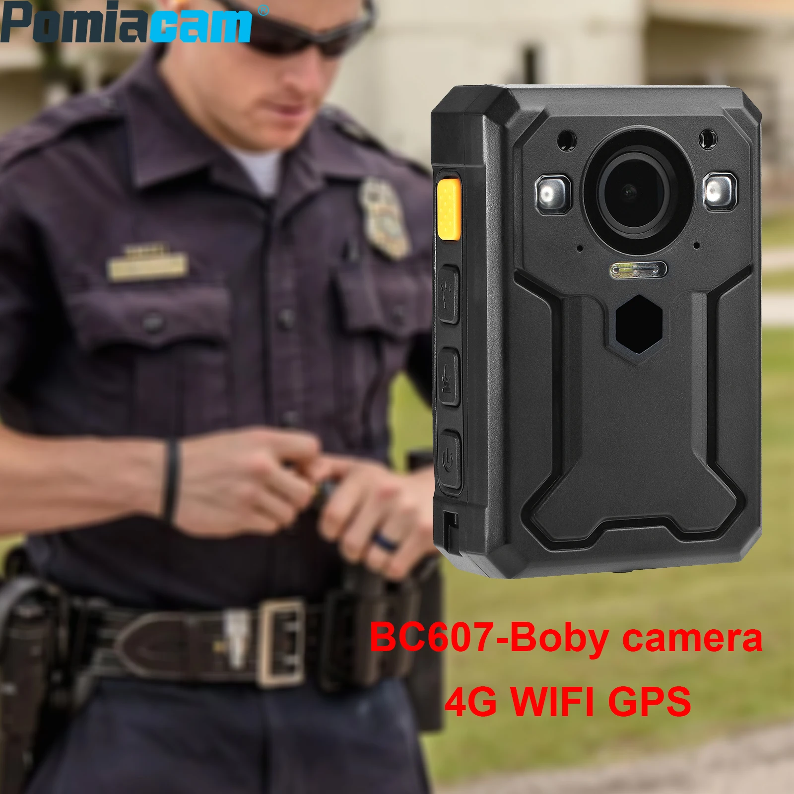 BC607-Body-Worn-Camera-Built-in-Battery-17-Hours-Recording-Time-with ...