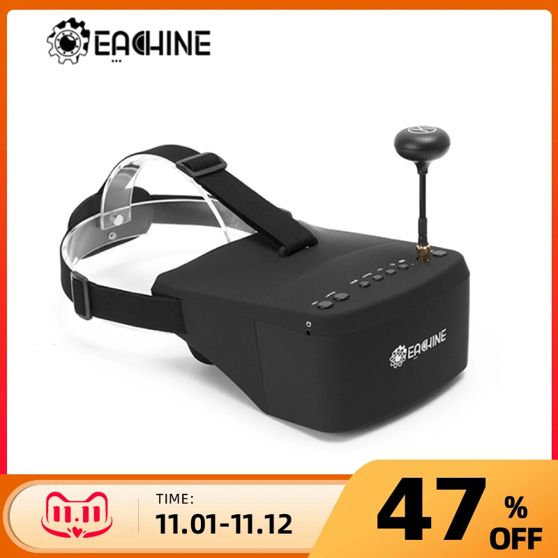 Eachine Ev800 5 Inches 800x480 Fpv Video Goggles 5.8g 40ch Raceband ...