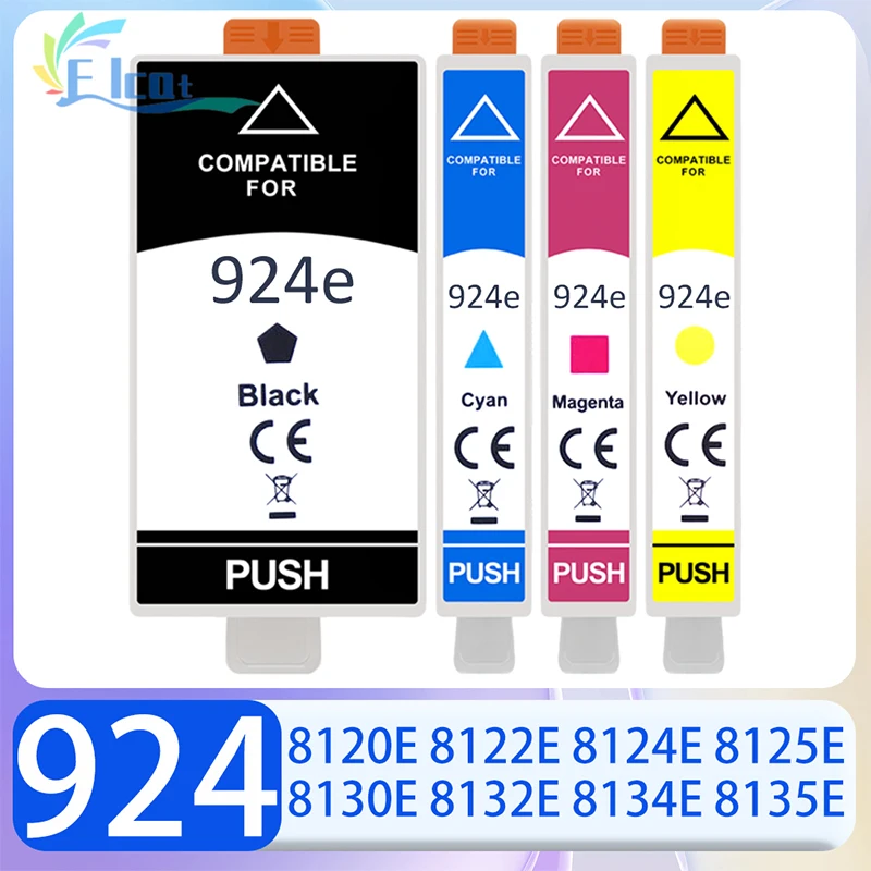 For HP 924XL 924E 924 Ink Cartridge 924 For HP Officejet 8130E 8132E ...