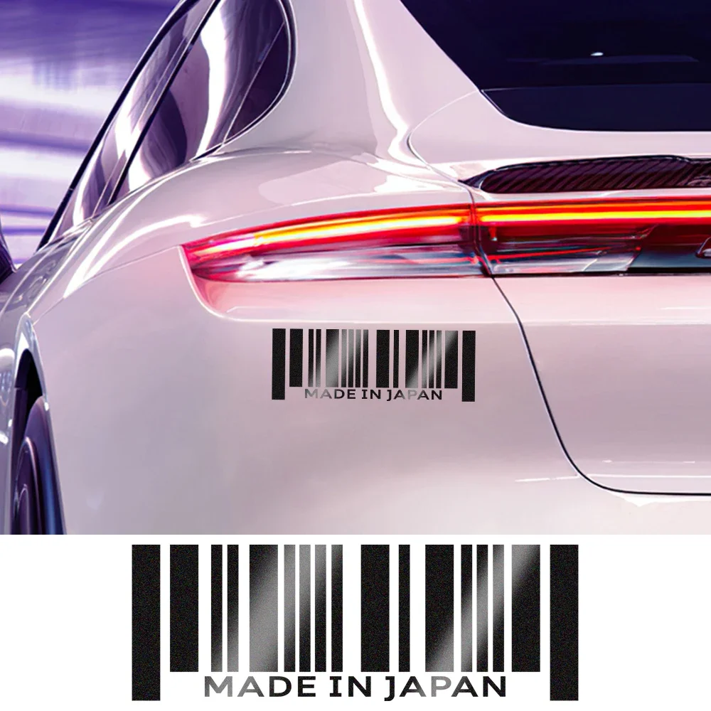 Car-Stickers-Made-in-Japan-Barcode-Car-Stickers-Reflective-Auto-Body ...