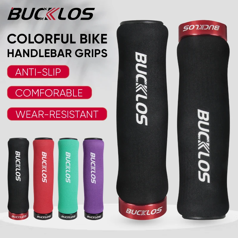 BUCKLOS-Mtb-Bicycle-Grips-Sponge-Shock-absorbing-Cycling-Handlebar ...