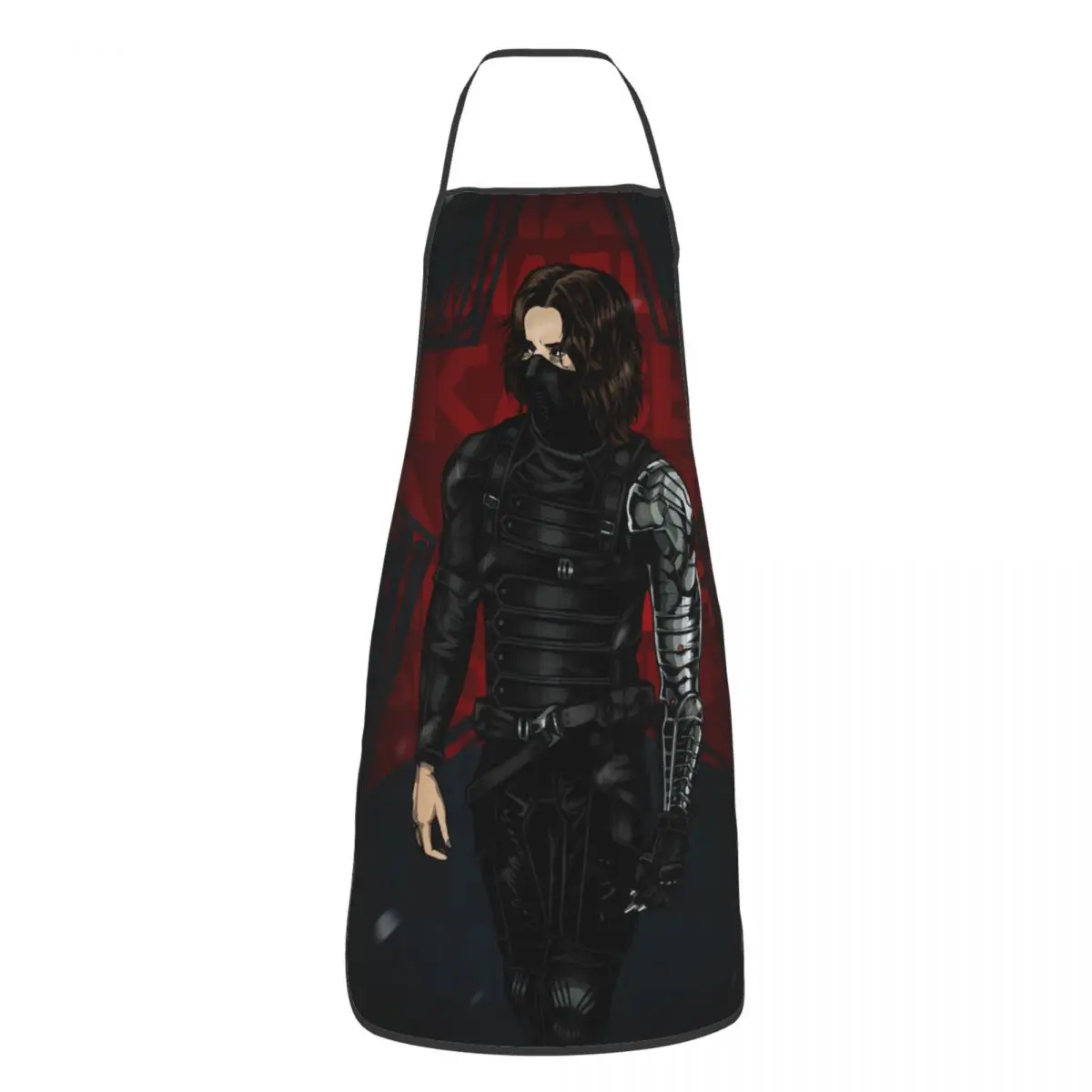 Unisex-Black-Apron-Adult-Women-Men-Chef-Cuisine-for-Kitchen-Cooking ...