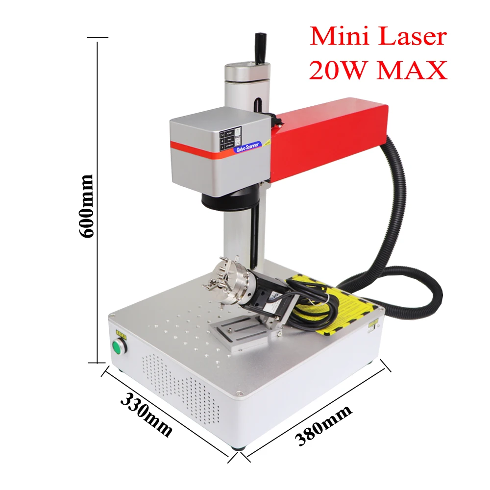 Mini-Fiber-Laser-Marking-Machine-MAX-20W-Metal-Marking-Machine-Ring ...