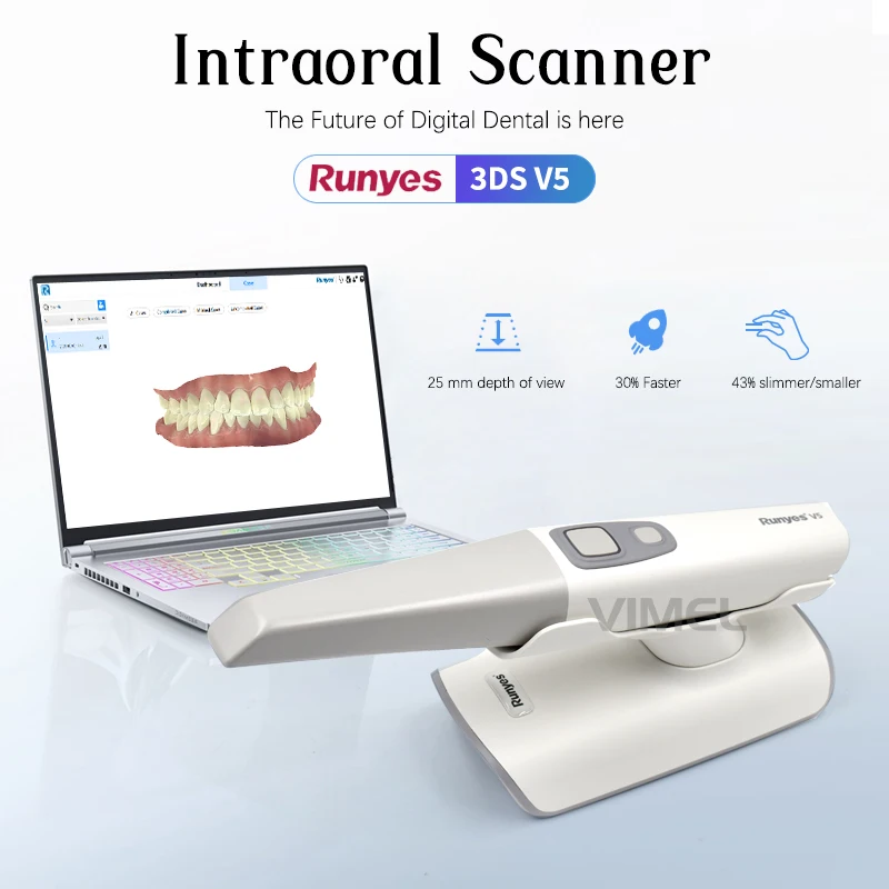 Scanner 3D intraoral original dental Runyes V5 com software CAD ...