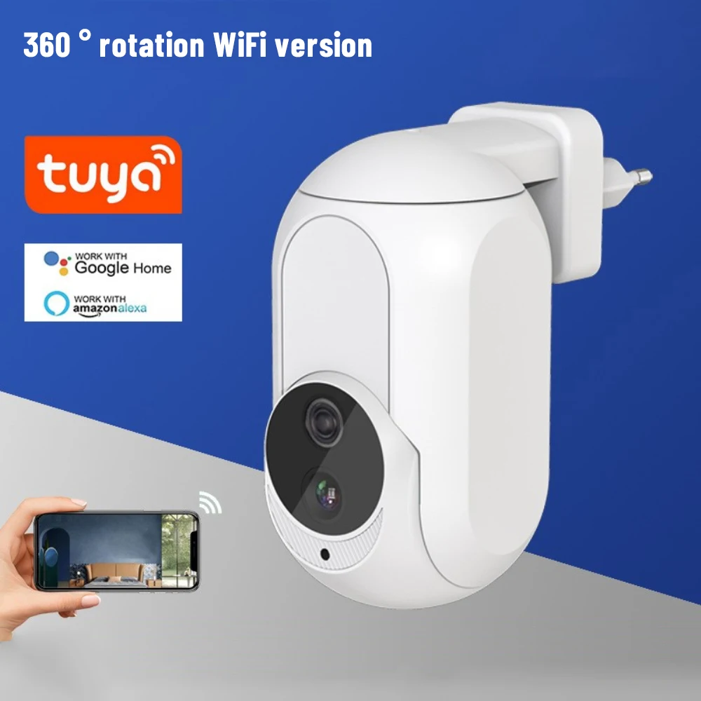 Smart Life Tuya Cameras 360 Degrees Wifi Surveillance Cameras Night ...