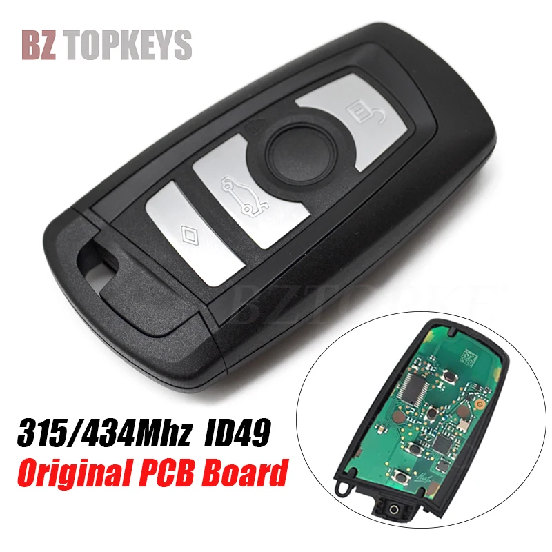 Original PCB remote car key 315/434Mhz 4colors ID49 PCF7945P CAS4 for ...
