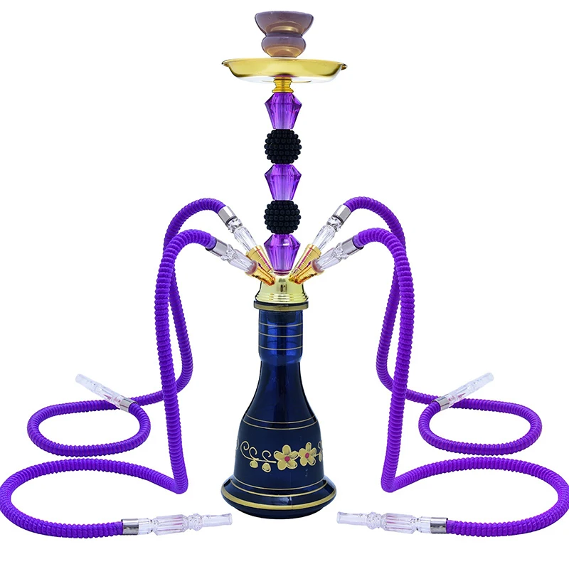 Hookah-Complete-Set-with-4-hose-21-6-Large-Shisha-Kit-For-Up-To-4 ...