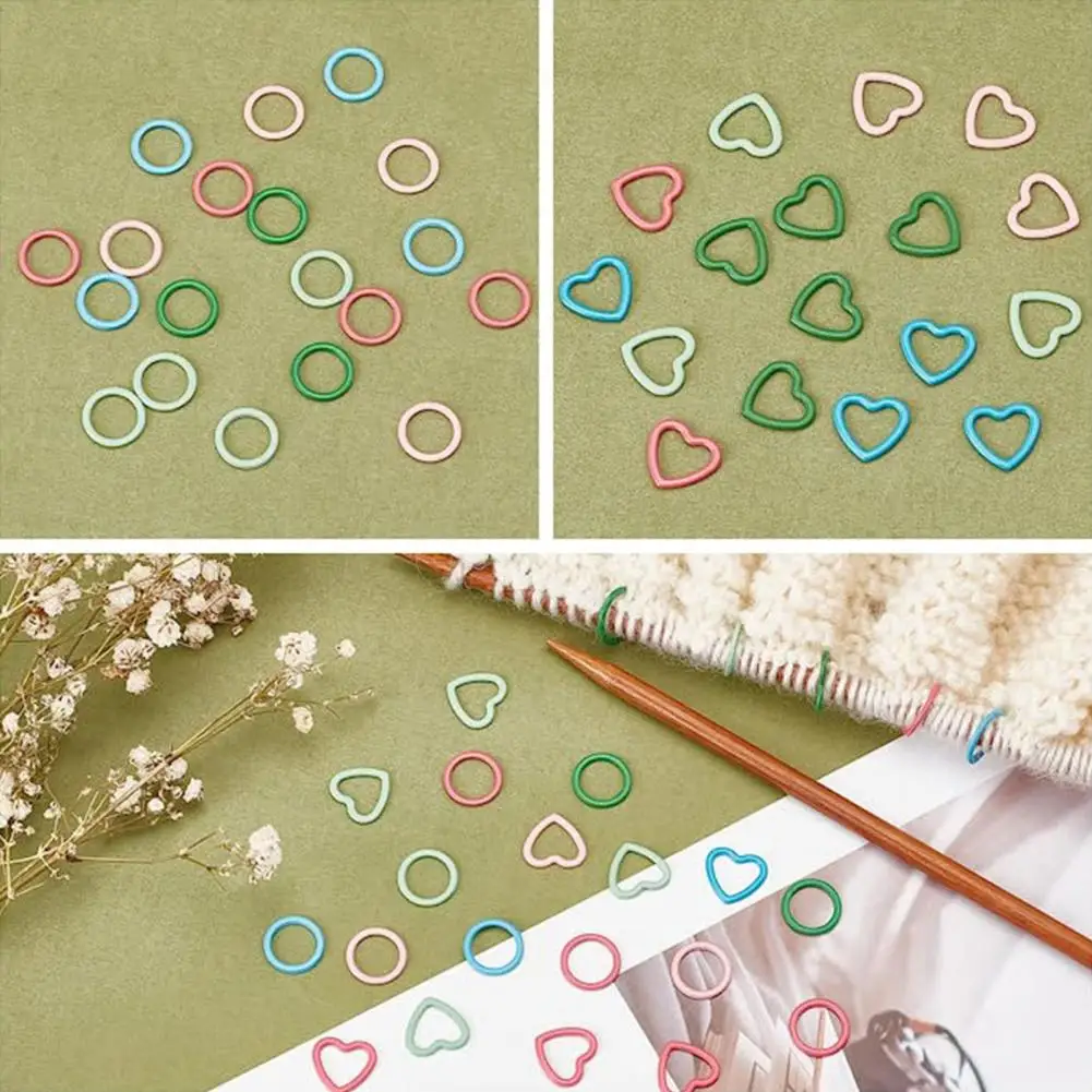 Unique-Compact-Round-Shape-Sewing-Marker-Buckles-Knitting-Tools ...